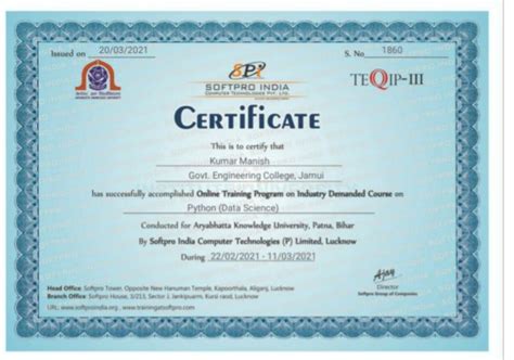 Kumar Manish On Linkedin Online Training Program In Python Data