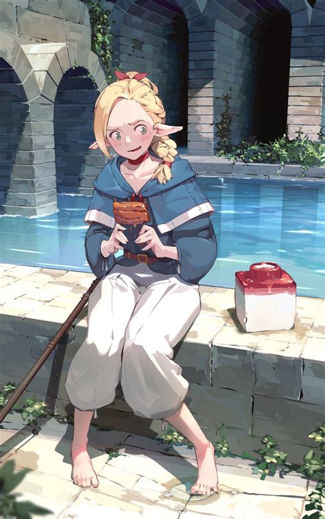 Marcille Dungeon Meshi Ao Seuhyo Anime