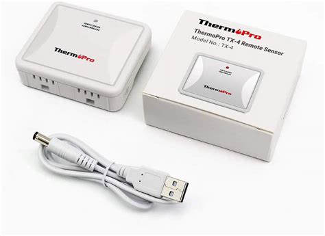 Thermopro Tx 4 Waterproof Indoor Outdoor Transmitter For Tp60s Tp63 Tp63a Tp65a Thermometer