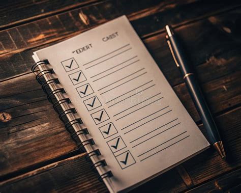 Clipboard Checklist Vector Illustration Paper Document Checkboxes Marks Checklist Icon