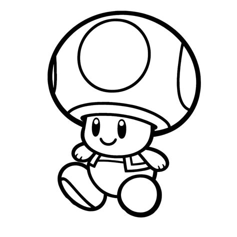 Dibujar Toad 4 Para Colorear Imprimir E Dibujar Coloringlib