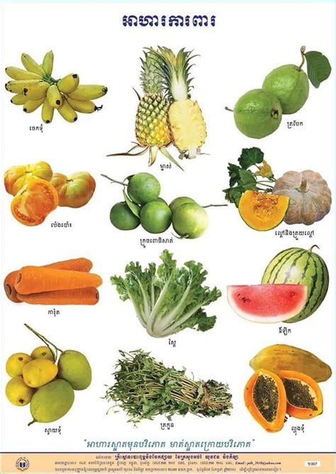 Moeys Cambodia ផ្ទាំង រូបភាព អំពី អាហារ ការពារ