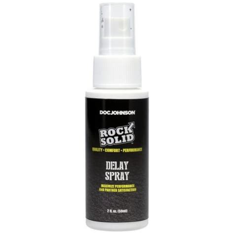 Rock Solid Delay Spray 2oz Sex Toy Hotmovies