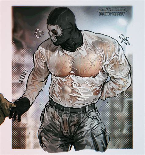 Ghost Call Of Duty And More Drawn By Umikochannart Danbooru