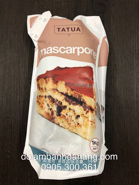 Mascapone 1kg - Làm Bánh Không Khó