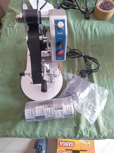 Hot Stamping Ribbon Coder Automation Grade Manual Modeltype Dy 8