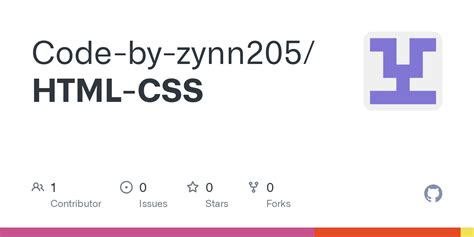 pull requests · code by zynn205 html css · github
