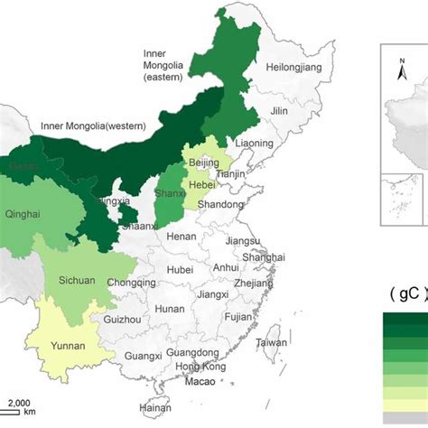 Spatial Pattern Of Annual Average Npp During 20162020 Of The Ant