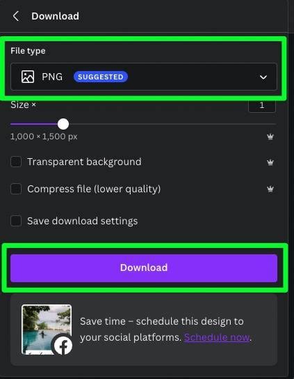 How To Save And Export In Canva Step By Step