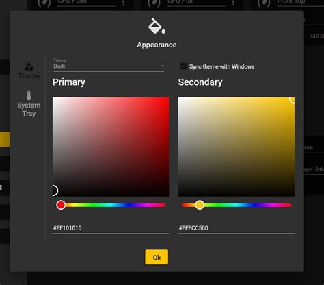 Enhancement On Off Switch Colour · Issue 1480 · Rem0ofancontrol