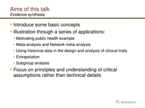 Ppt Bayesian Evidence Synthesis In Drug Development And Comparative Effectiveness Research