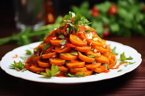 Premium Ai Image Carrot Salad Recipe