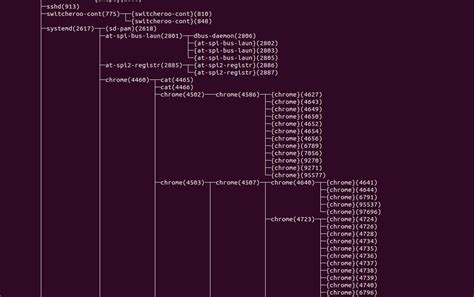 Pstree Command In Linux