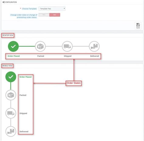 prestashop order tracking track the order package