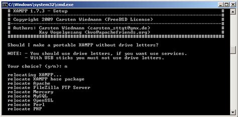 xampp cara instal apache php dan mysql