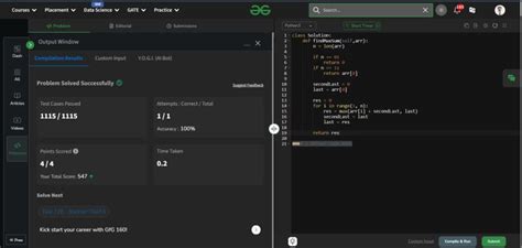 Geekstreak2024 Dynamicprogramming Problemsolving Gfg160 Navaneeth Tulasi Das Seerla