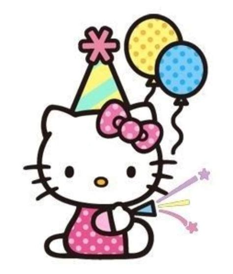 Hello Kitty En Su Cumpleaños Hello Kitty Drawing Hello Kitty Images