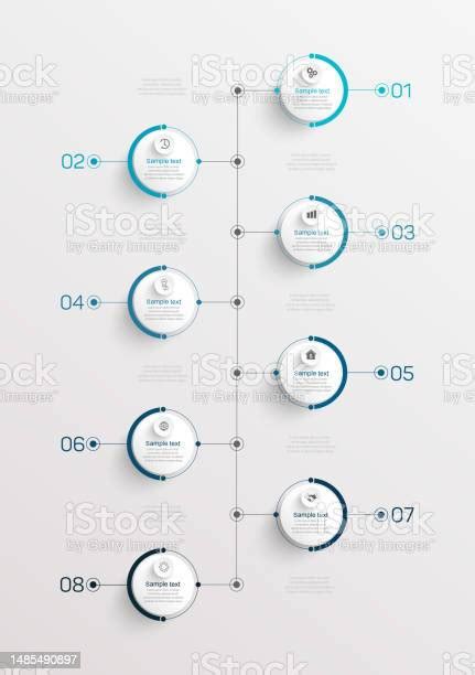 8가지 옵션 단계 또는 프로세스가 있는 인포그래픽 디자인 템플릿 0명에 대한 스톡 벡터 아트 및 기타 이미지 0명 개념 계획 Istock