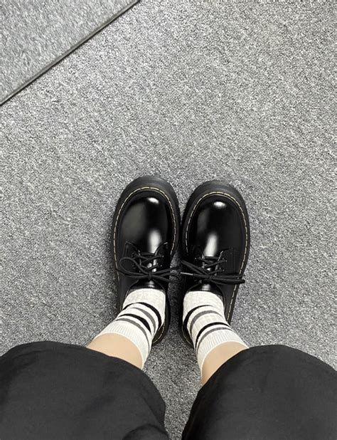 Dr Martens Quad Smooth 1461 馬丁 馬汀 三孔 厚底 硬皮 黑色 Miffyusa米菲美國