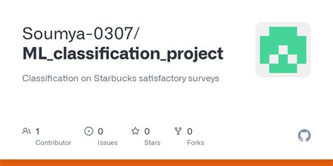 GitHub Soumya 0307 ML Classification Project Classification On Starbucks Satisfactory Surveys