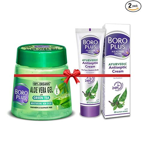 Boroplus Aloe Vera Gel 200 Ml Antiseptic Cream 120 Ml Looter Hub