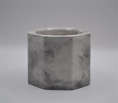 ᐉ Кашпо гіпсове для свічок та рослин 4 7 см Сірий з білим • Краща ціна в Києві Україні • Купити