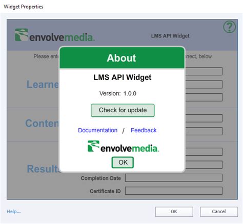 connectapi widget envolvemedia