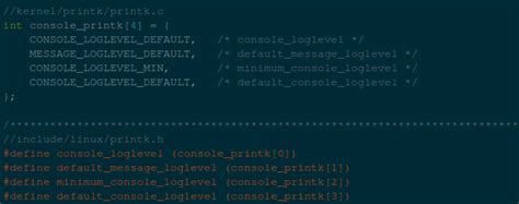 linux kernel：修改内核 printk 日志等级 kernel printk csdn博客