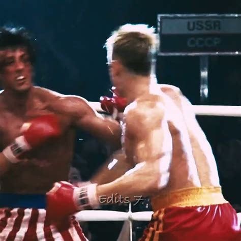 Rocky Balboa Vs Ivan Drago 4k Edit Rocky Iv Youtube