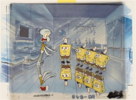 Spongebob Animation Cels R Spongebob
