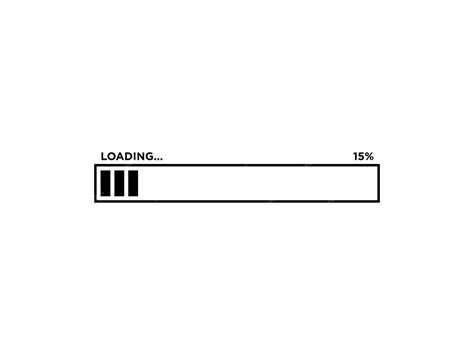 Premium Vector Loading Progress Bar Icon Vector Template