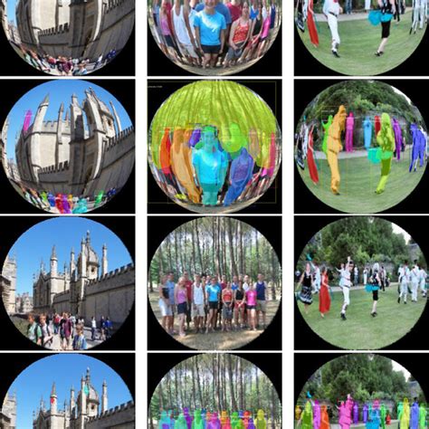 The Detection And Segmentation Results Of The Original Omnidirectional Download Scientific