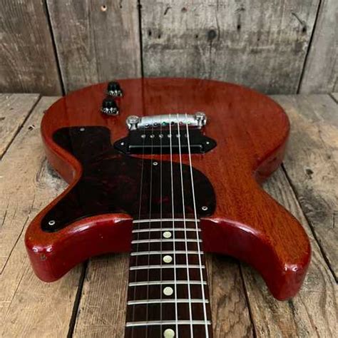 1961 Gibson Les Paul Jr Double Cut Cherry Guitars Electric Solid