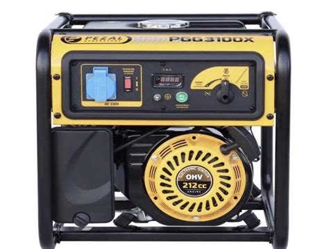 Бензогенератор Pezal Pgg3100x • Краща ціна в Києві Україні • Купити в