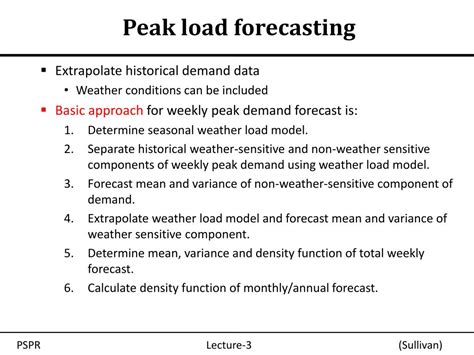 Ppt Power System Planning And Reliability Module 1 Load Forecasting Powerpoint Presentation