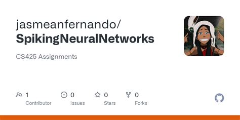 Github Jasmeanfernandospikingneuralnetworks Cs425 Assignments