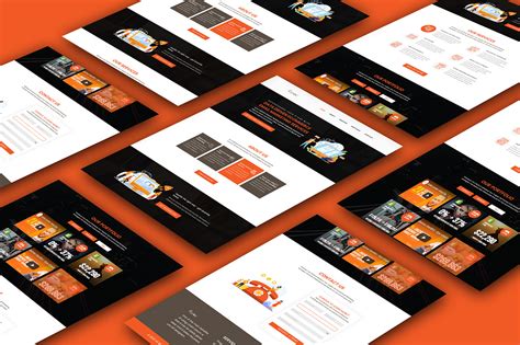 Email Marketing UI Web Template On Behance Email Marketing UI Web Template On Behance