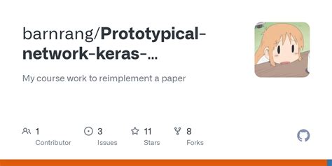 Github Barnrangprototypical Network Keras Reimplementation My