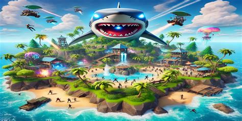 Shark Island 0599 0363 9042 By Soyfaze15 Fortnite Creative Map Code