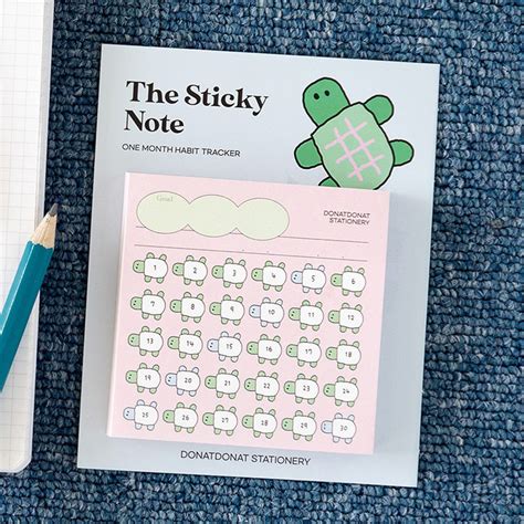 Romane Checklist Goal Tracker Memo Sticky Notepad