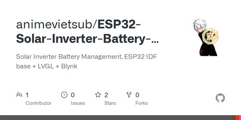 Esp32 Solar Inverter Battery Management Sdkconfig At Main