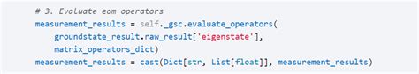groundstateeigensolver evaluate operators works incorrectly with qasm