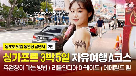 🇸🇬싱가포르 자유여행 7편a코스2023 쥬얼창이 찾아가는 방법과 예쁜 포토존 리틀인디아 싱가포르 쇼핑리스트까지 전부 알려드림 싱가포르여행싱가포르자유여행광고