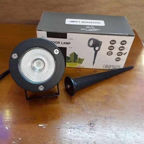 Promo Lampu Taman Led Watt Cob W Outdoor Lamp Rgb Bagus Diskon Di Seller Surota Aska