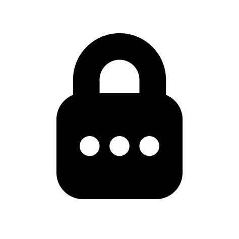 Password Icon Set For Secure Authentication