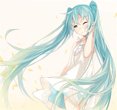 Hatsune Miku Vocaloid Drawn By Takanashi Kei Hitsujikan Danbooru