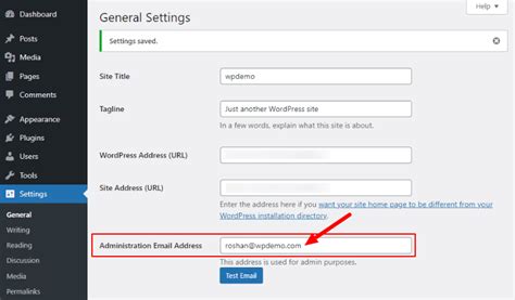 How To Change Admin Email In WordPress