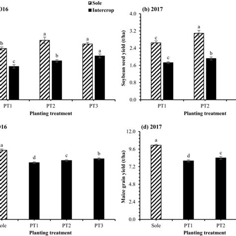 Illustration Of Maize Soybean Relay Intercropping System Overlap And Download Scientific