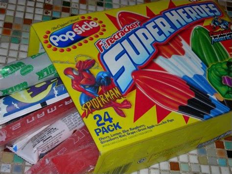 Popsicle Marvel Super Heroes
