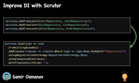 Scrutor Automate Service Registration In Aspnetcore Samir Osmanov Posted On The Topic Linkedin